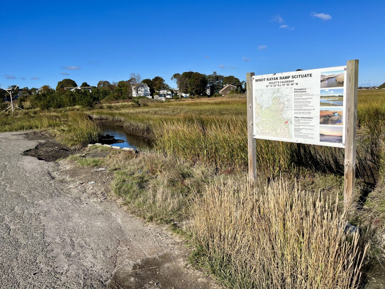 Minot Kayak Ramp - North and South Rivers Watershed Association