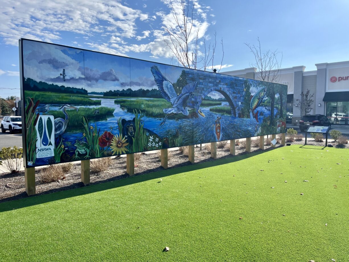 Let Our Rivers Flow Mural at Hanover Crossing - North and South Rivers ...