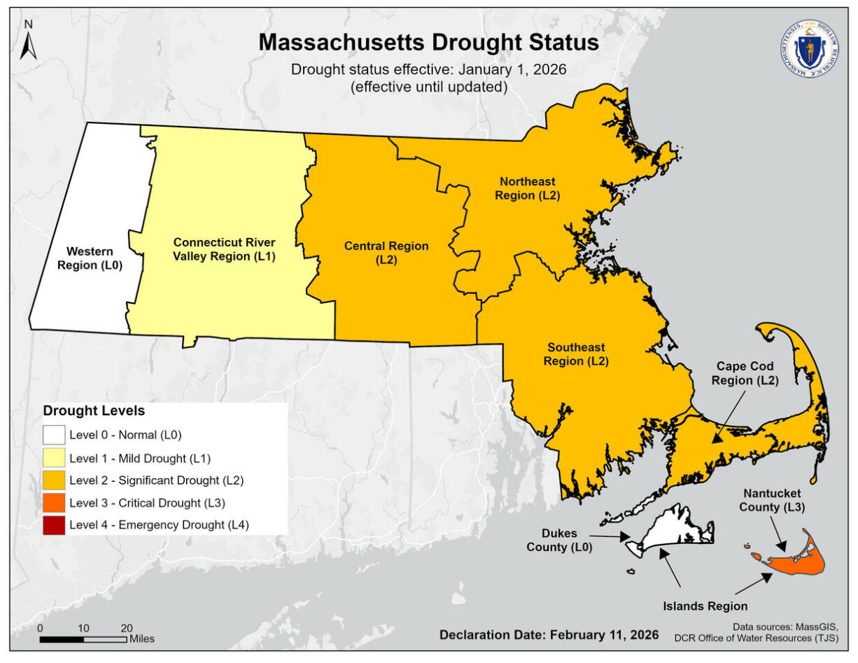 Southeast Massachusetts is Still in Drought Despite Snowfall - North ...